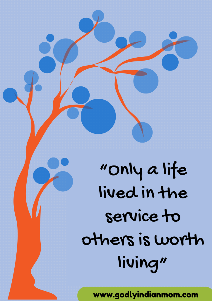 7 Easy Service Opportunity Ideas for Busy/Young Moms – Godly Indian Mom