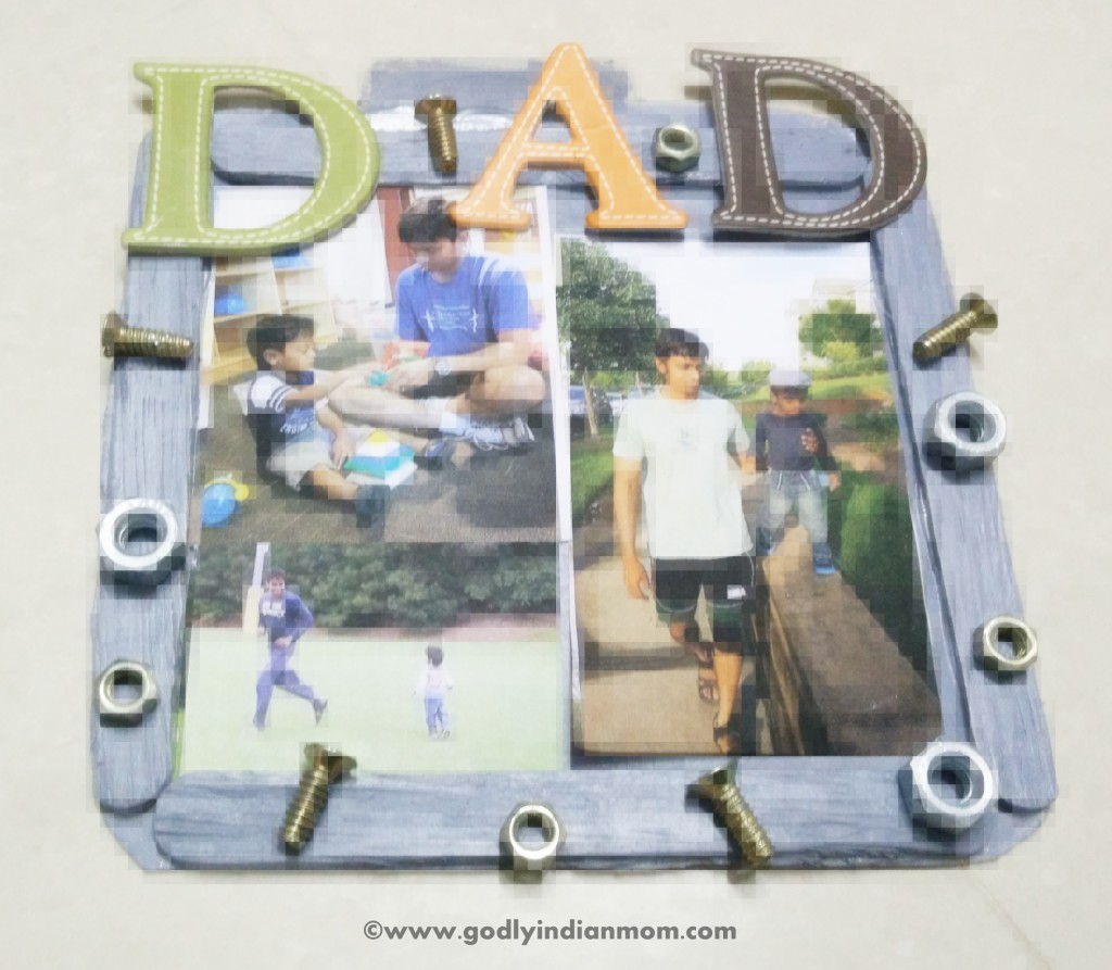 Fathers Day Craft 2015 – Godly Indian Mom