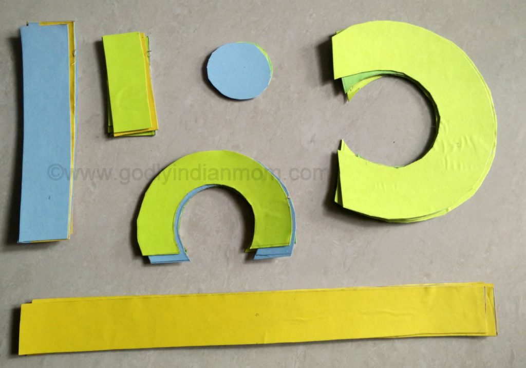 Hands On Learning: Making Alphabet with Lines and Curves – Godly Indian Mom